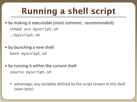 intro to shell scripting ppt download