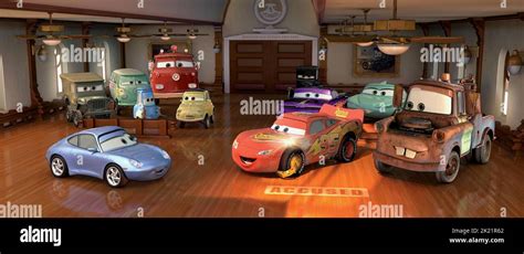 Sally Carrera Lightning Mcqueen Mater Cars Stock Photo Alamy