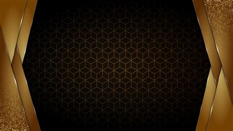 Black And Gold Luxury Background