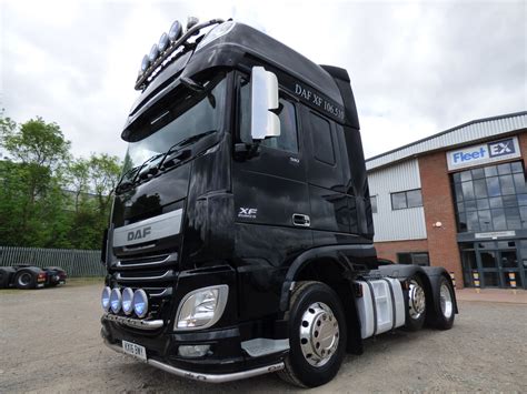 DAF XF106 510 SUPERSPACE Eu6 6x2 TRACTOR UNIT 2016 KX16 BWY Fleetex