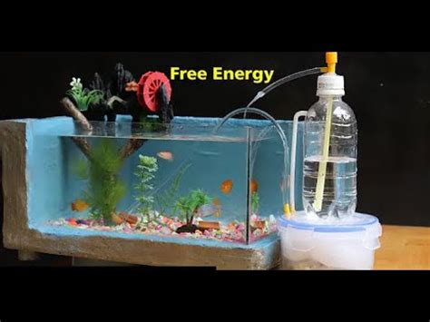 Cara Membuat Pompa Air Energi Gratis Untuk Aquarium Pompa Air Tanpa