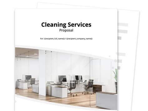 Free Cleaning Proposal Template