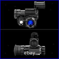 Digital Infrared Night Vision Goggles With Helmet Mount Handsfree For