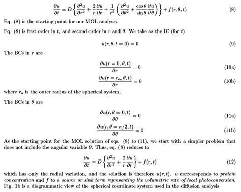 Solution Of Diffusion Equation In Spherical Coordinates Tessshebaylo