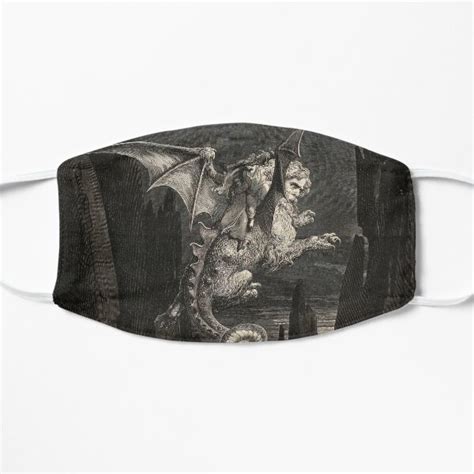 Masque L Enfer de Dante de Gustave Dore Le géant de Géryon emmène