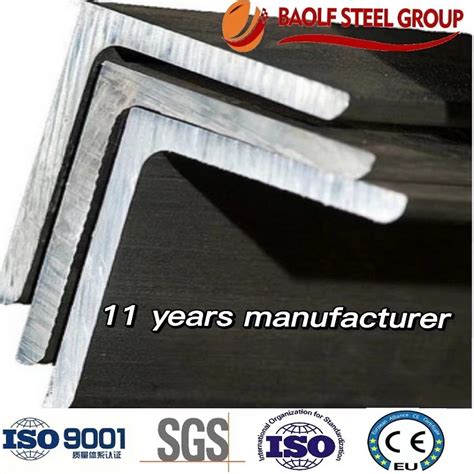 Astm A Jis G Ss Mild Carbon Steel Angle Iron Equal Angle Bar