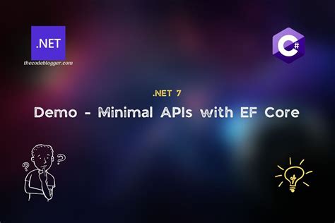 7 configure minimal apis to use ef core database r dotnet