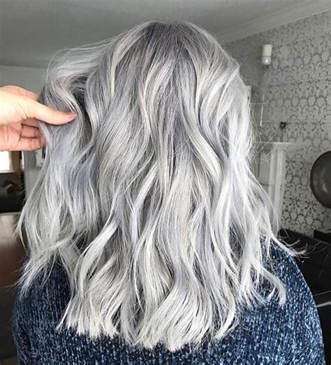 25 Silver Hair Color Looks That Are Absolutely Gorgeous Colored Hair Tips Silver Hair Color