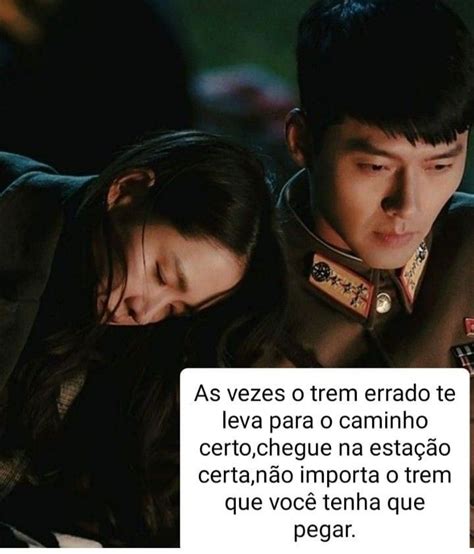 Frase do kdrama pousando no amor Citações de filmes Kdrama Amor