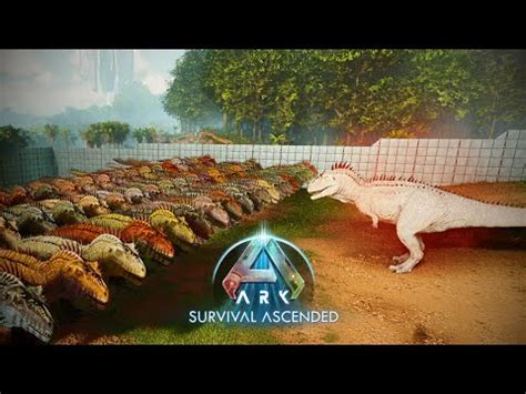AG PRIME ALPHA CARCHA Vs CARCHA GIGA And TITANOSAUR Ark Ascended