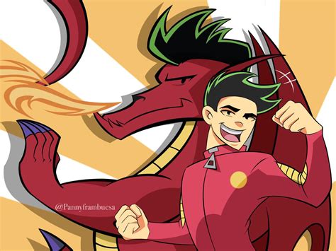 American Dragon Jake Long Grown Up Drawing Ii By Pannyfrannbuesa On Deviantart