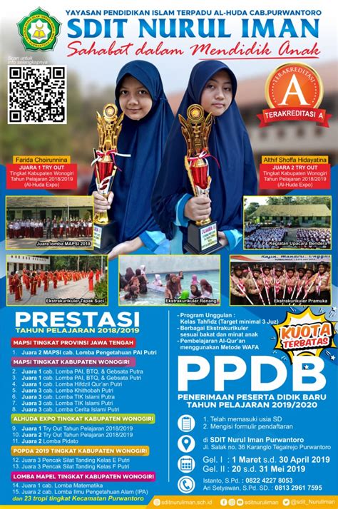 Contoh Brosur Ppdb Sd Amat
