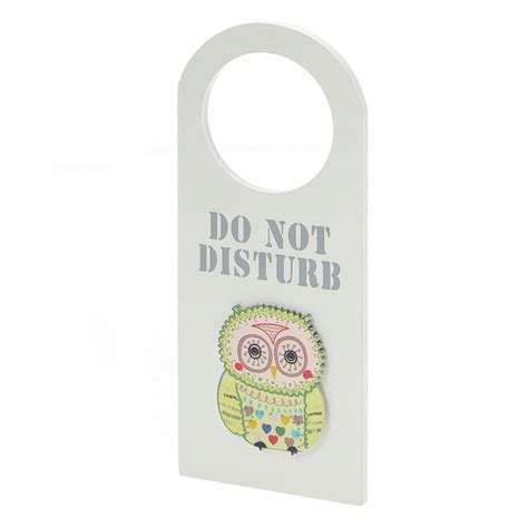 Zawieszka na klamkę Do not disturb Nie przeszkadza MSV56 outlet