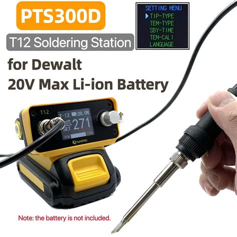 Fer à souder sans fil pour batteries li ion Test et Avis
