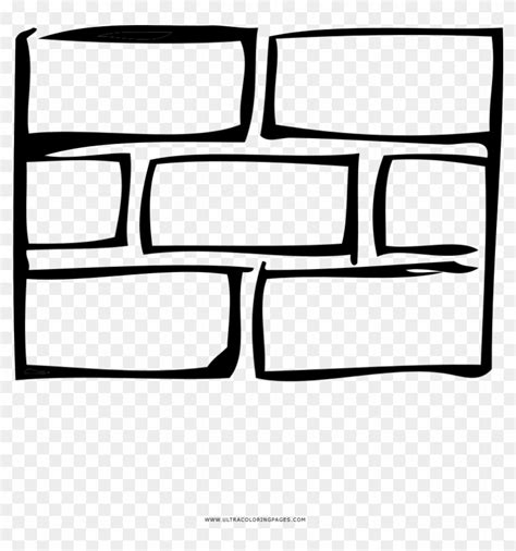Brick Wall Coloring Page Pared De Ladrillos Para Colorear Free