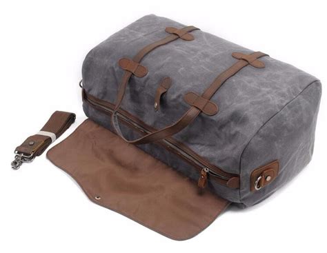 Mens Duffle Bag Travel Waterproof Waxed Canvas Ultimate DuffleBag