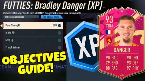 HOW TO COMPLETE BRADLEY DANGER OBJECTIVES FAST 93 Rated FUTTIES