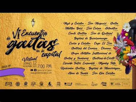 Segundo día virtual del VI Encuentro de Gaitas en la Capital 2021 YouTube
