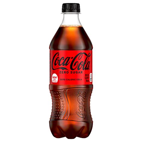 Coca Cola Cola Zero Sugar 20 Fl Oz Casey S Foods