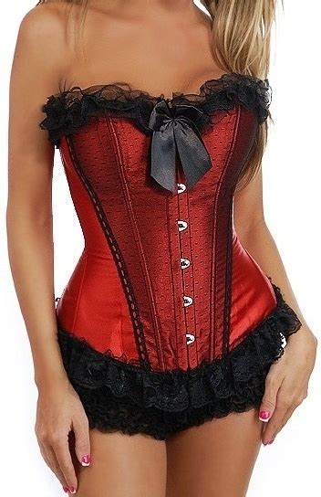Corsets y lencería CORSET ROJO LAZO