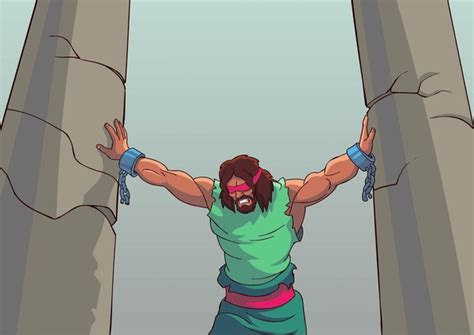 109 Bible Stories Samson Images Stock Photos 3D Objects Vectors