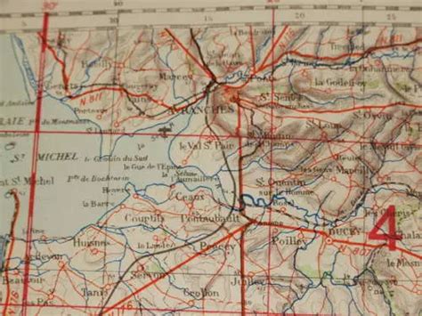 Large Luftwaffe Map Of Western France In Maps Charts