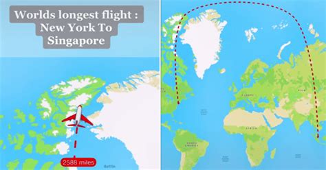 The World S Longest Flight Doesn T Travel In A Straight Line