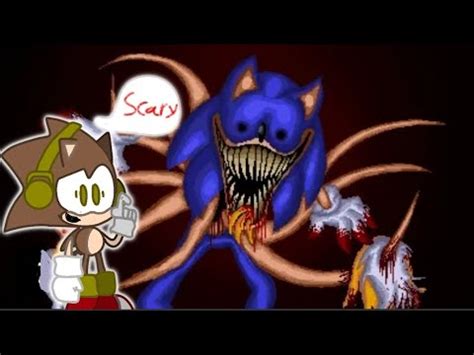 Playing SONIC OMT The Most Scariest And Dangerous Exe Fangame YouTube