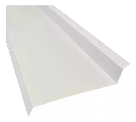 Kit 18 Mts Rufo Externo C Pintura Eletrostática Branca 25cm