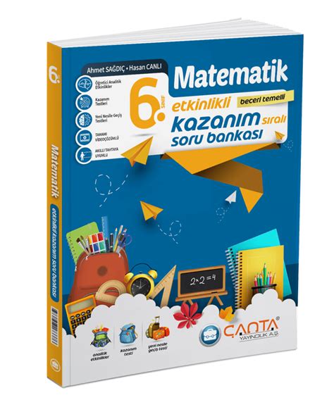 Çanta 6 Sınıf Matematik Etkinlikli Soru Bankası