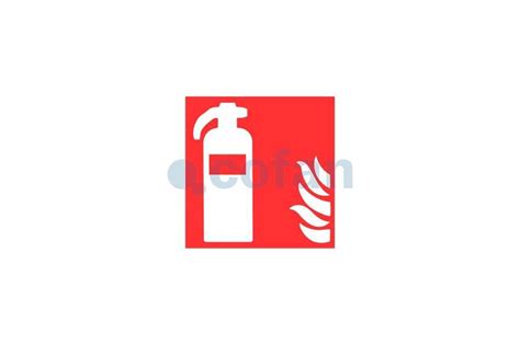 Cartel Extintor De Incendios Pictograma Extintor De Incendios