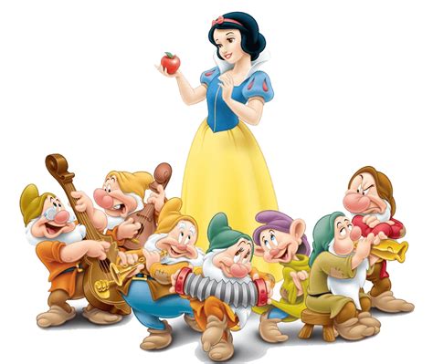 Mamá Decoradora Blancanieves y los 7 Enanitos PNG descarga gratis