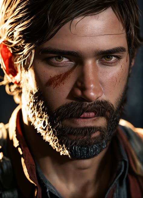 Lexica Close Up Studio Photo Of Joel From The Last Of Us Detailed