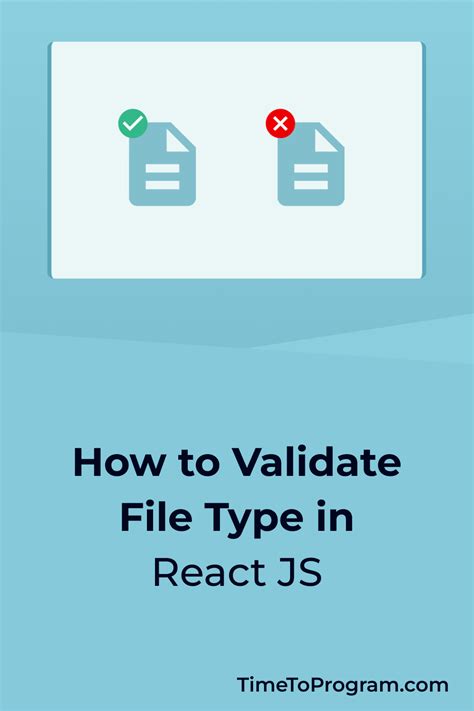 how to validate file type in react js artofit
