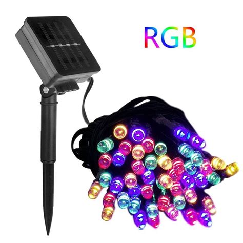 Kerstboomverlichting 30 Meter Zonne Energie RGB Ledtohave