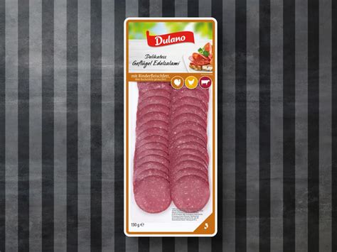 Dulano Delikatess Geflügel Edelsalami 130 g von Lidl ansehen