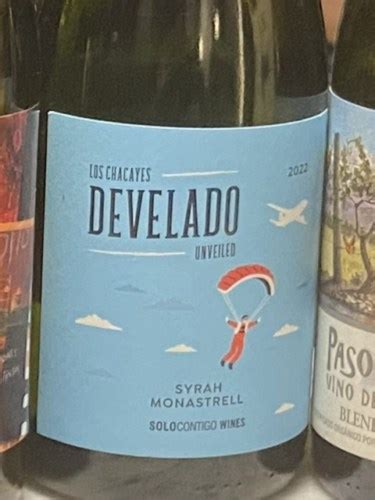 SoloContigo Develado Syrah Monastrell Vivino US