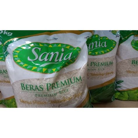 Jual Beras Premium Sania Beras Terbaik Shopee Indonesia