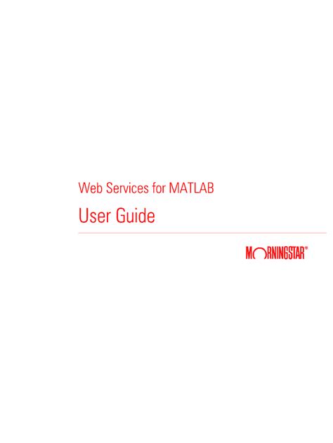 fillable online web services for matlab fax email print pdffiller