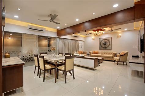 3 BHK Flat Interiors The Oak Woods Vadodara Studio7 The