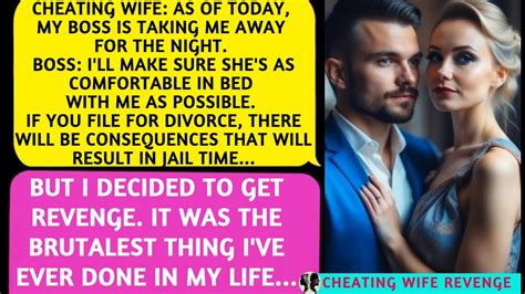 📕the Cheating Wife Decided To Make Love To The Boss🔥 But My Revenge Was The Cruelest🎧wife