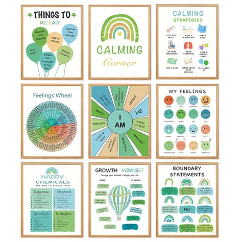 Buy Pcs Mental S Therapy Offices Decor Calming Corner Classroom S