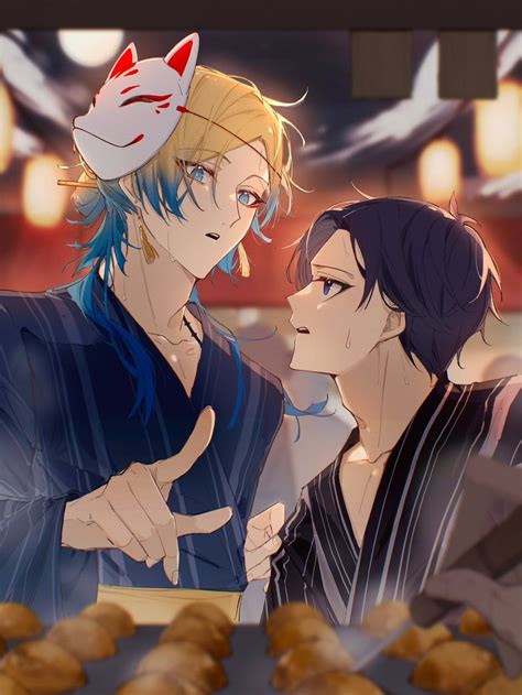 Isagi Yoichi And Michael Kaiser Blue Lock Drawn By Shark