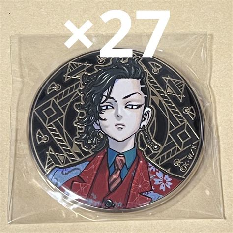東京リベンジャーズ アルティメタルバッジ 原作柄 原画展 缶バッジ 黒川イザナ