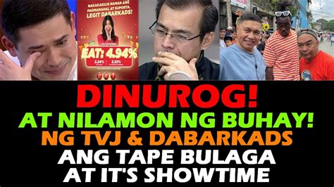 EAT BULAGA DINUROG NG EAT ANG TAPE BULAGA AT IT S SHOWTIME TITO VIC