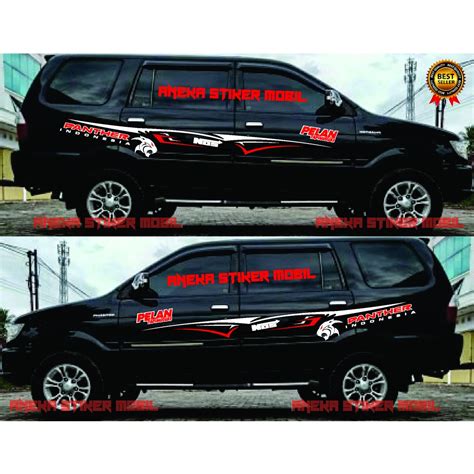 Jual Stiker Body Mobil Isuzu Panther Aksesoris Stiker Cutting Panther