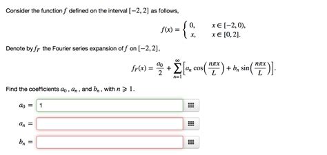 solved consider the function f defined on the interval