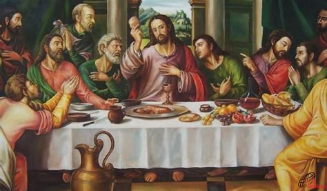 Hoy es Jueves Santo la última cena del Señor