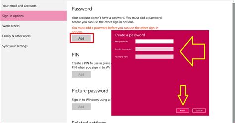learn new things how to create pc password in windows 10 and 8 1