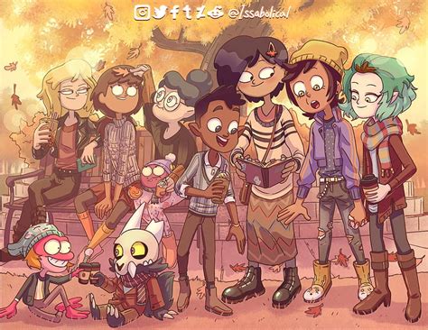 Tv Show The Owl House Willow Park Amity Blight Gus Porter HD